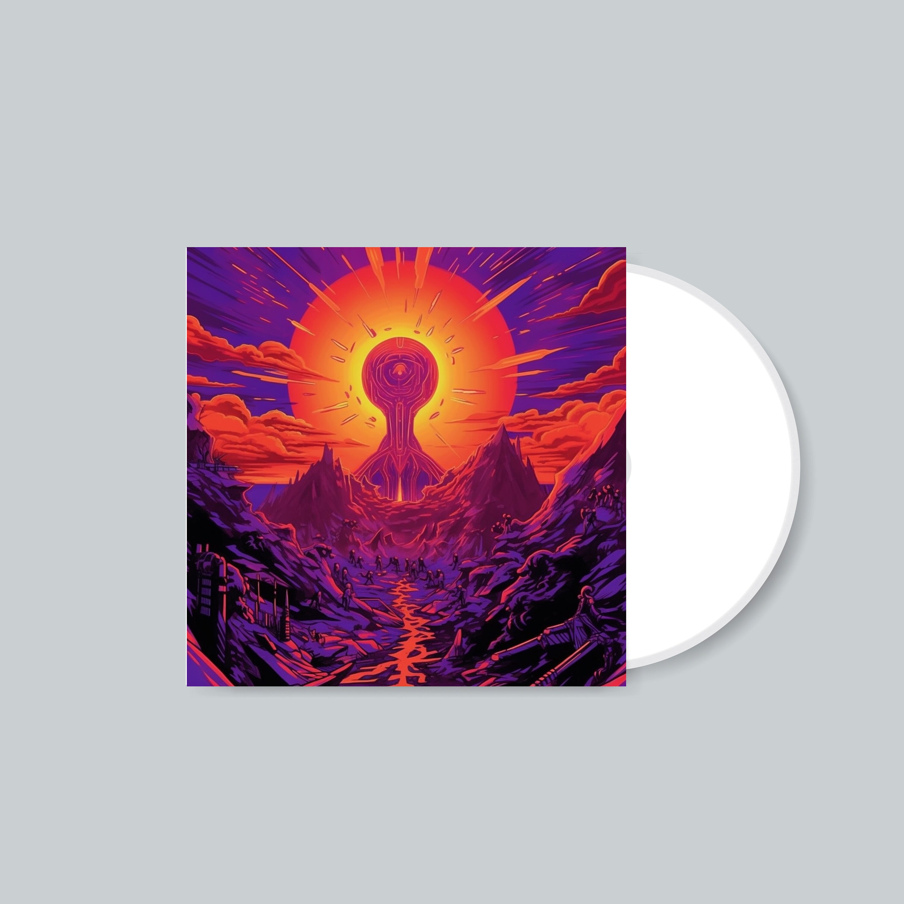 Phonk Music SVG Album Cover Art Abstract Futuristic Digital - Etsy UK