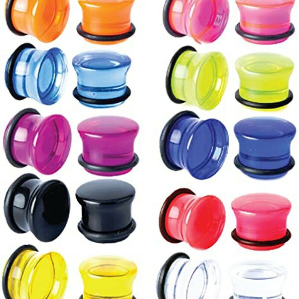 Acrylic Plugs - Etsy