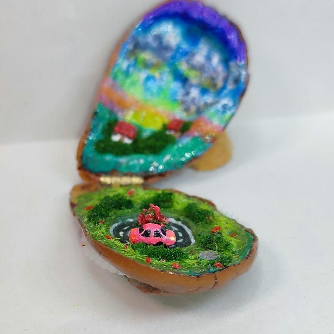 Miniature Circuit; Almond, Car, Miniature Automaton, Roundabout ...