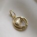 9ct Gold Kiwi Pendant Charm - Etsy