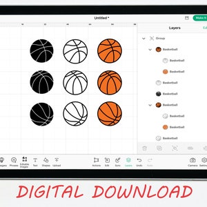 Basketball SVG, Basketball Designs, Basketball Clipart, Basketball Svg ...
