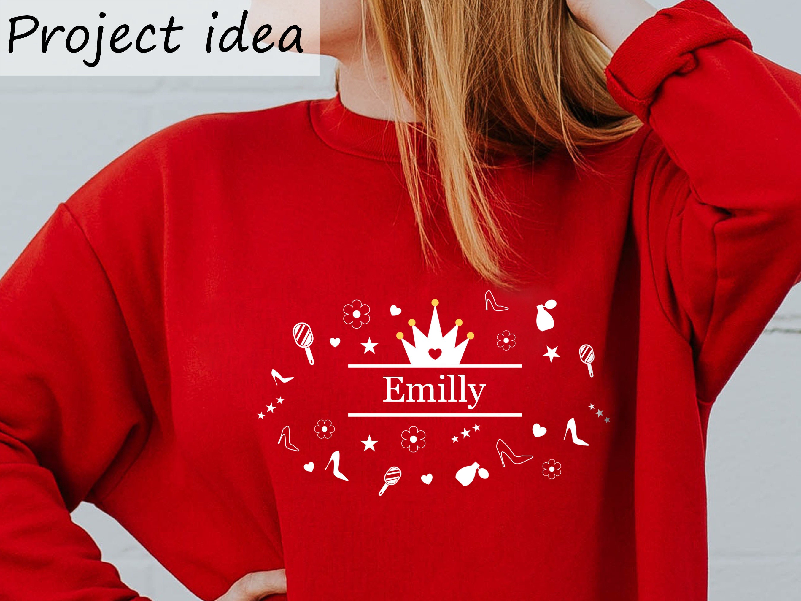 Princess Split Monogram SVG Princess Split Monogram PNG Pink - Etsy