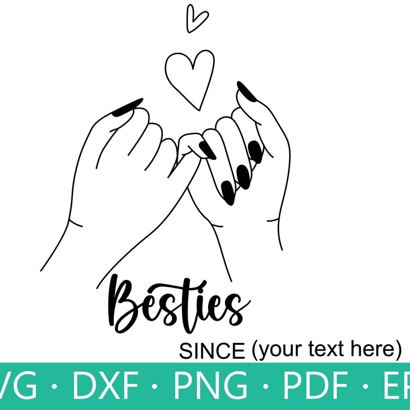 Best Friend Svg - Etsy