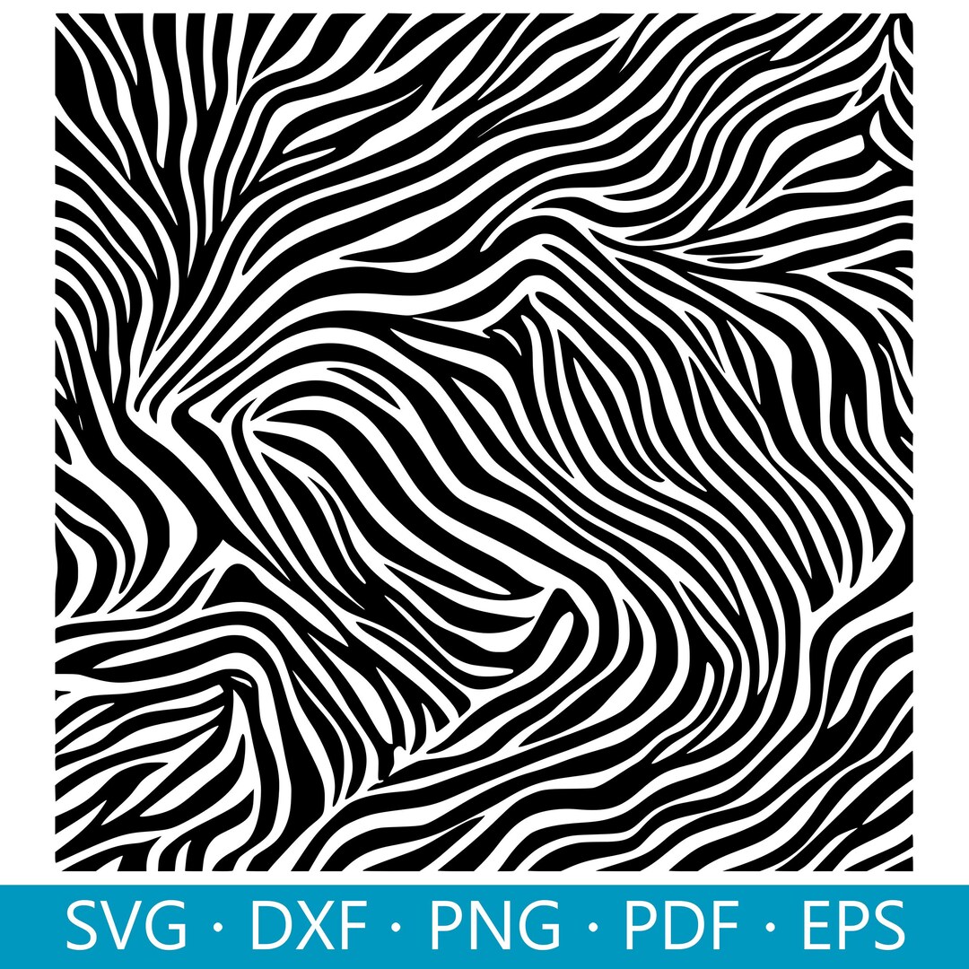 Zebra Pattern SVG, Zebra Print SVG, Zebra Stripe Pattern SVG, Animal ...