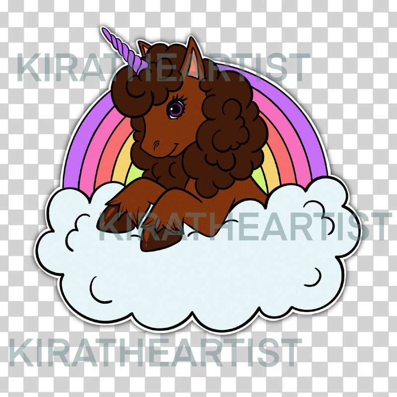 Unicorn Brown Baby - Etsy