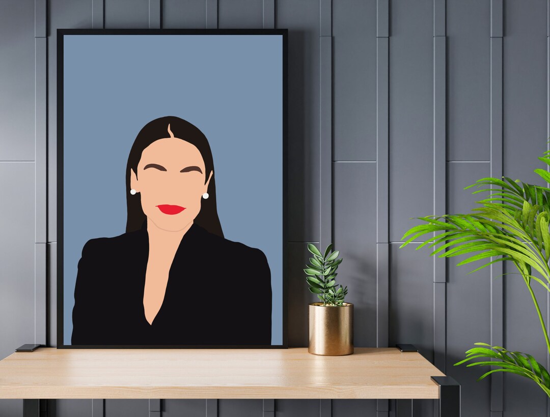 AOC Wall Art AOC Digital Art AOC Print - Etsy