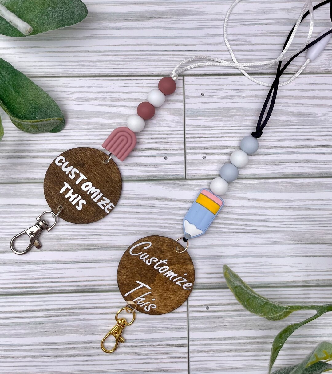 Custom Teacher Lanyard Name Tag Lanyard Teacher Appreciation - Etsy