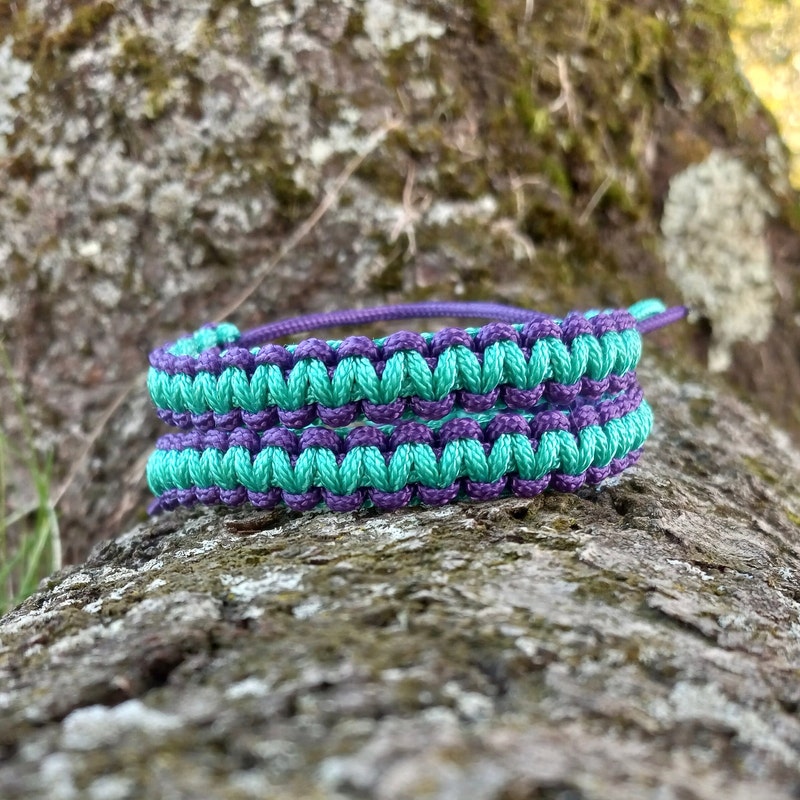 Teal and Purple - Etsy