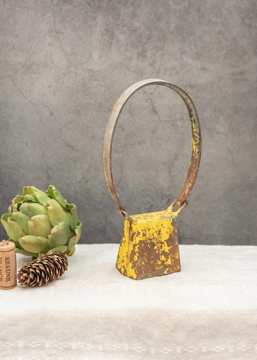 Vintage Bell Collar Sheep Goat Lamb Metal Steel Cow Bell Doorbell Cow ...