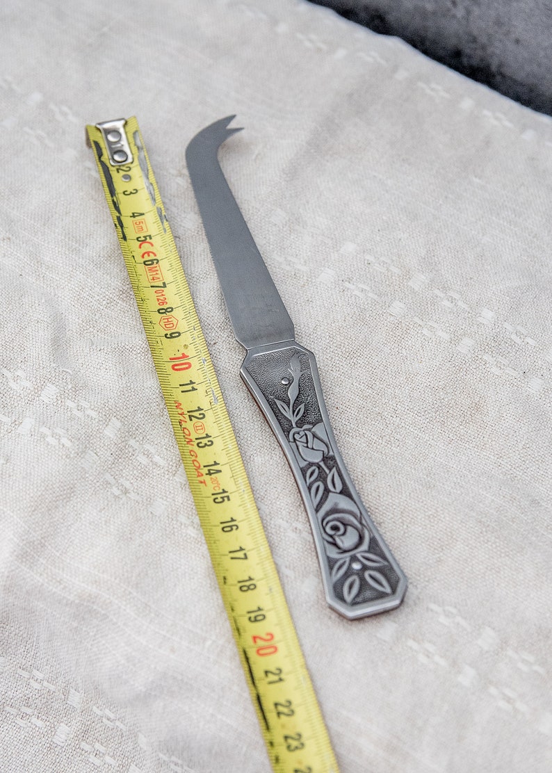 Vintage Cheese Knife Charcuterie Board Server Stainless Steel Cheese ...