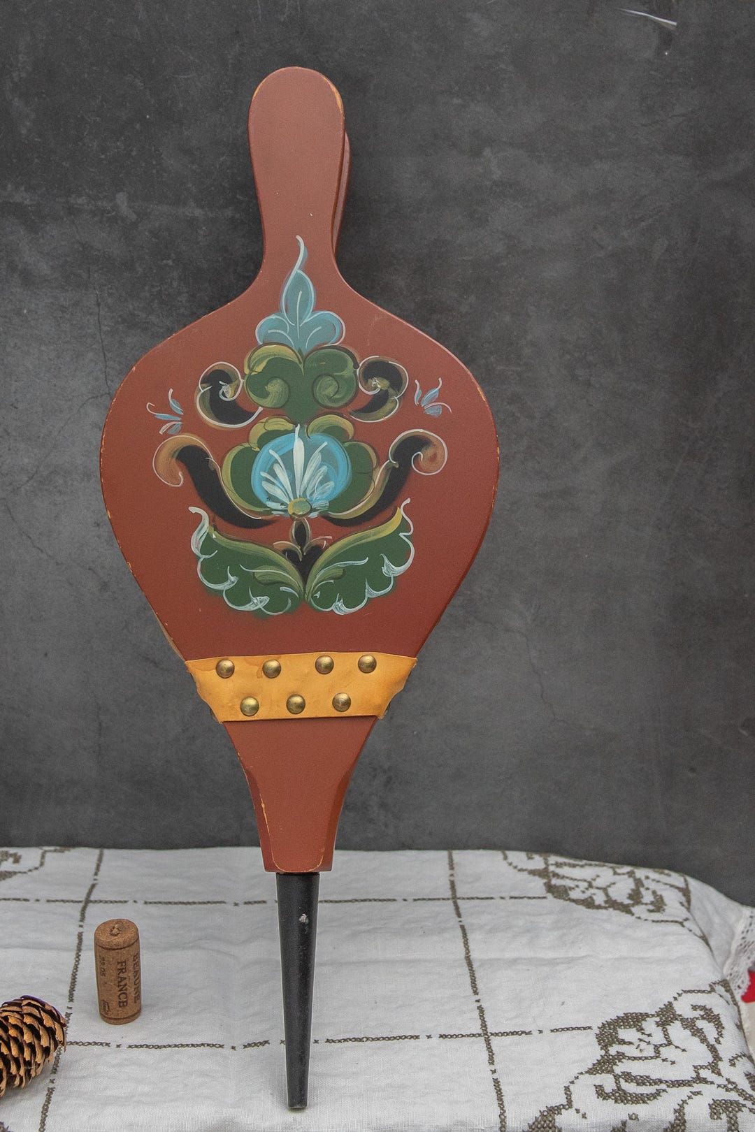 Vintage Fire Bellow Wood Burning Fire Accessories Cottage Core ...