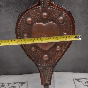 Vintage Fireplace Blower Made in Sweden Dala Primitive Rustic Wood ...