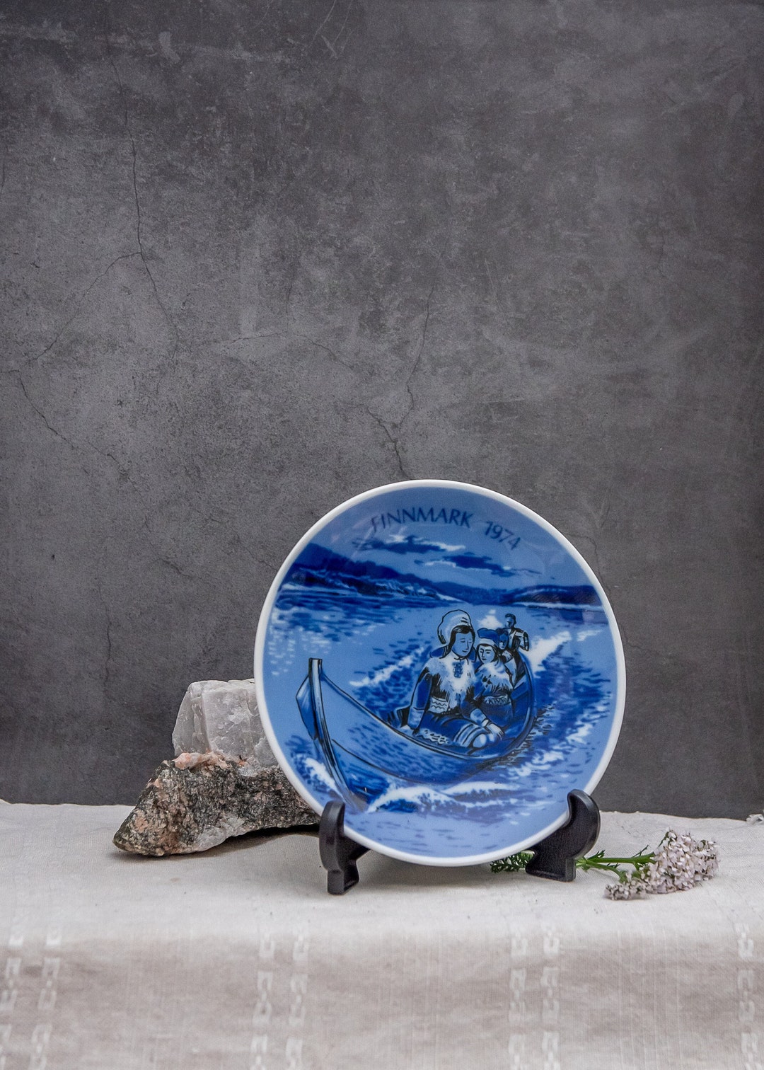 Vintage Wall Plate Finnmark Porcelain Plate 1974 Limited Edition ...