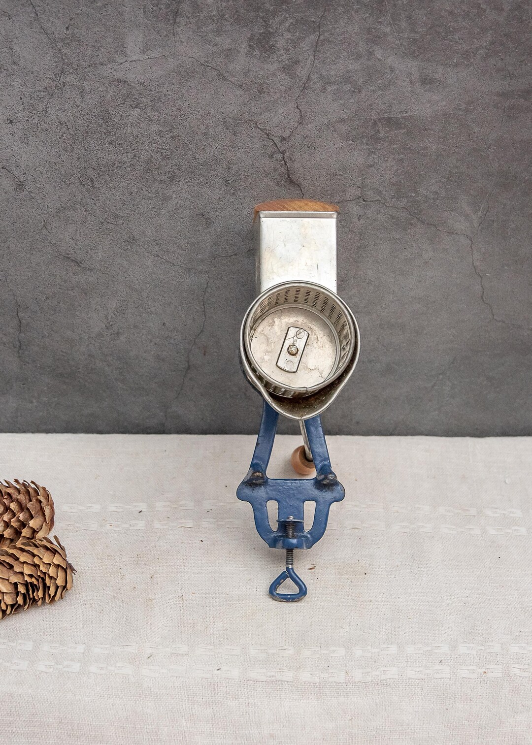 Vintage Grinder Swedish Hand Nut Cheese Chopper Retro 50's Kitchen ...