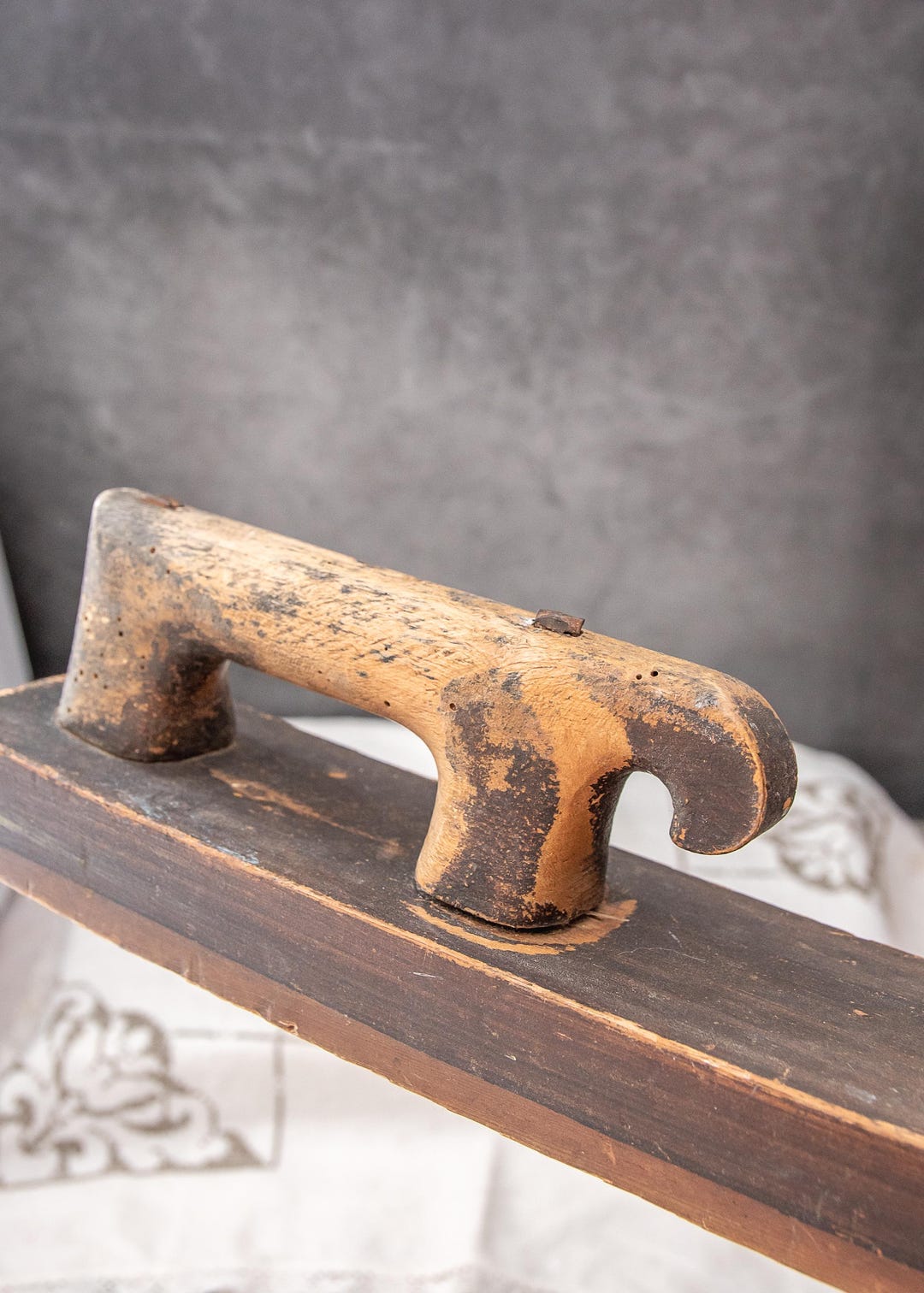 Antique Mangle Board Norway Wedding Gift Primitive Farmhouse Tool ...