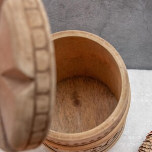 XL Vintage Ale Beer Mug Handmade Wood Carved Beer Tankard Norwegian ...