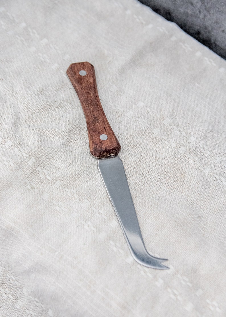 Vintage Cheese Knife Charcuterie Board Server Stainless Steel Cheese ...