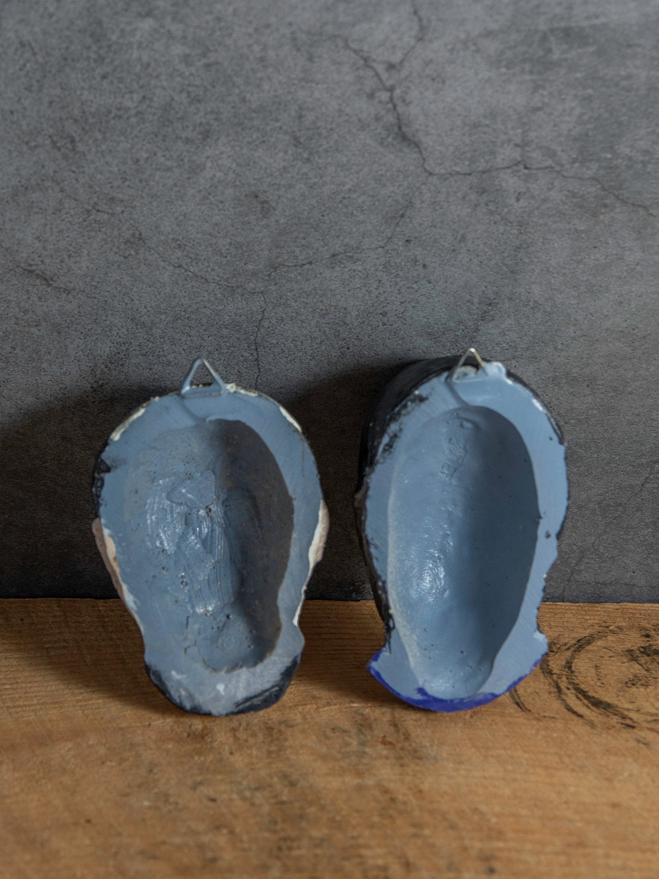 Vintage Wall Decor Plaster Chalkware Ceramic Faces Fisherman & Wife ...