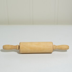 Small Vintage Rolling Pin Wooden Pastry Making Roller Food Photo Prop ...