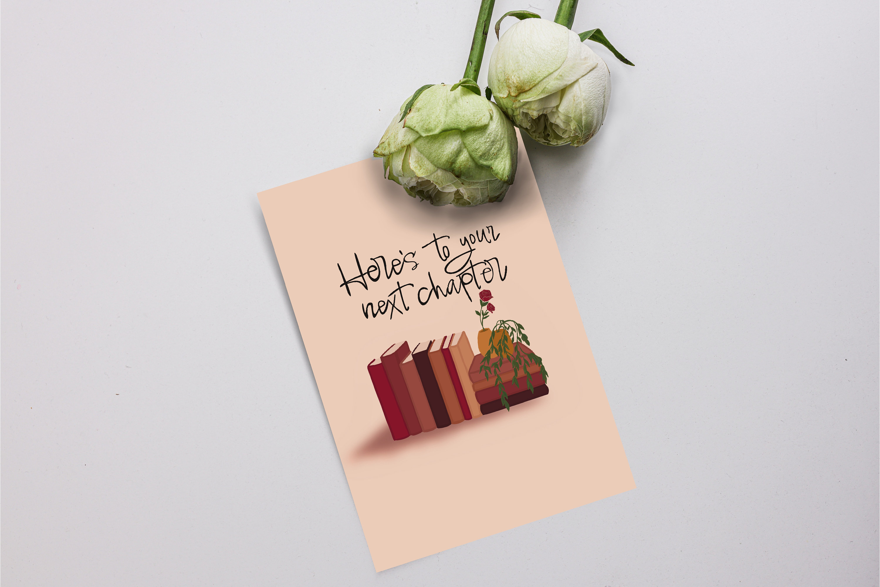 Congratulations | Cute and Whimsical Greeting Card for Bookish ...