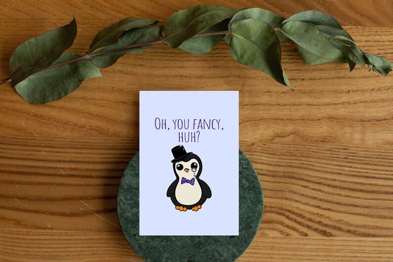 Birthday Congratulations Greeting Card You Fancy Huh Drake Digital ...