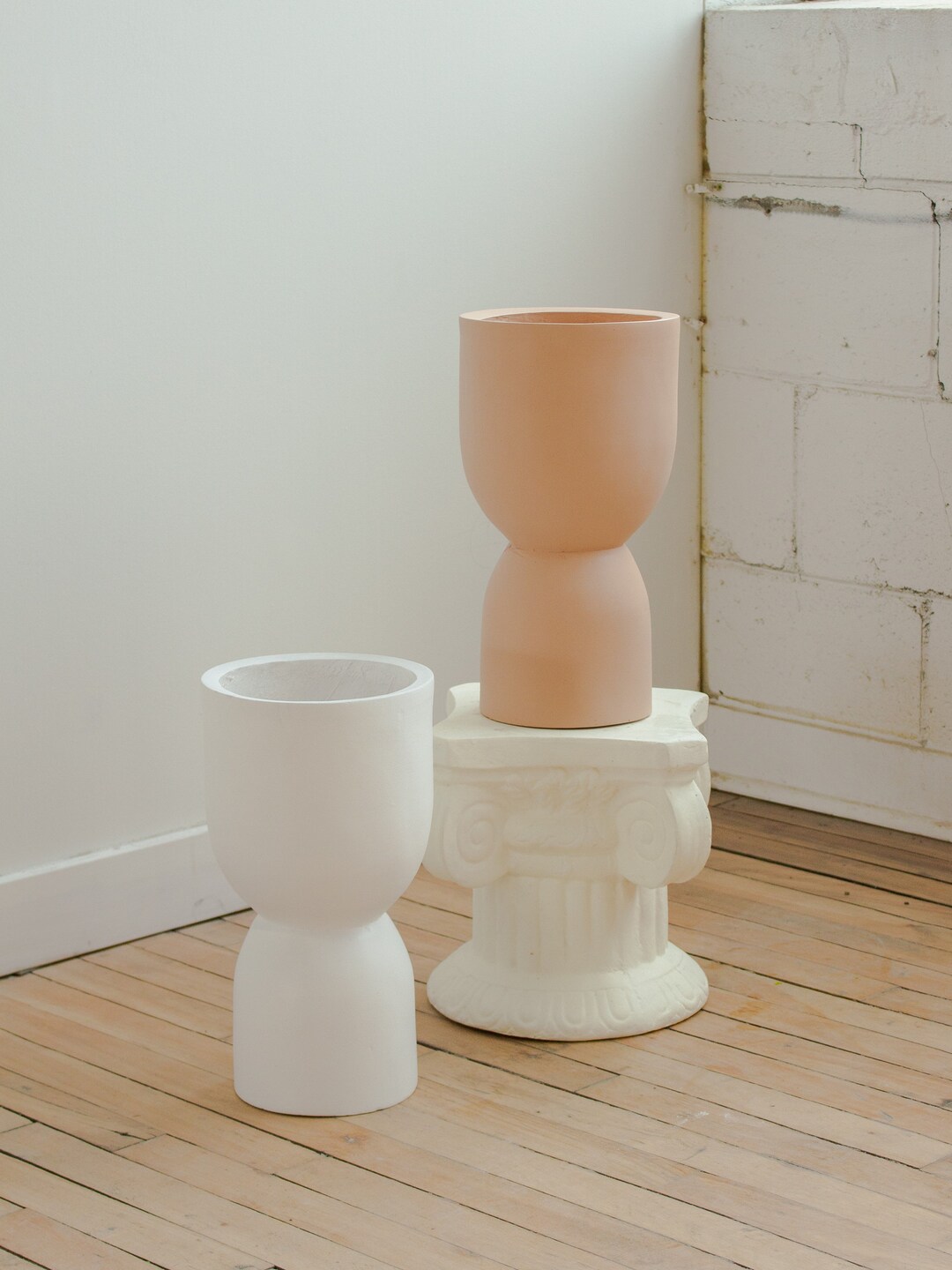 6" Indoor/outdoor Planter | Double Sided Plant Pot - Etsy