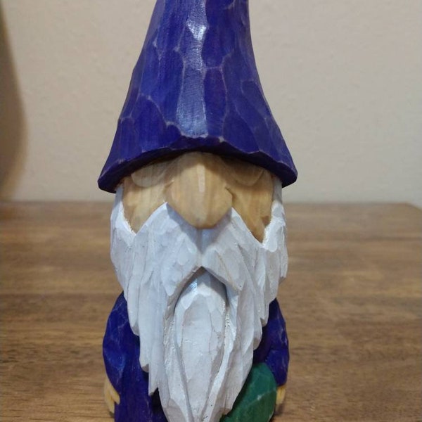 Hand Carved Gnomes - Etsy