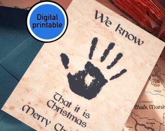 Skyrim We Know Card - Etsy