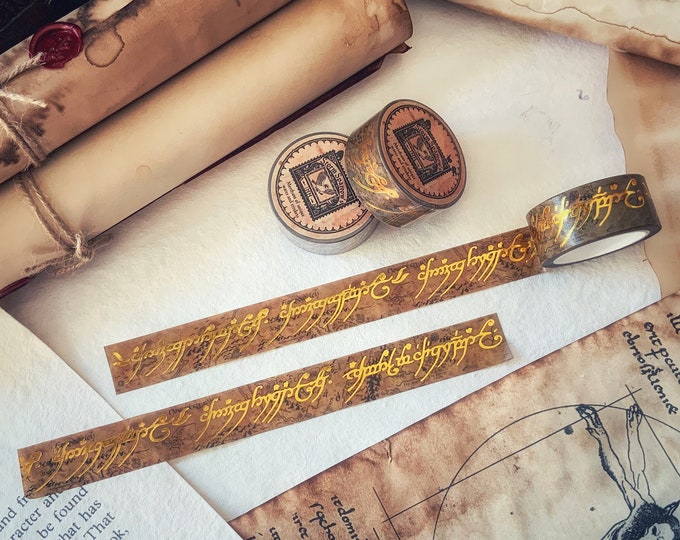 The One Ring Washi Tape - Etsy