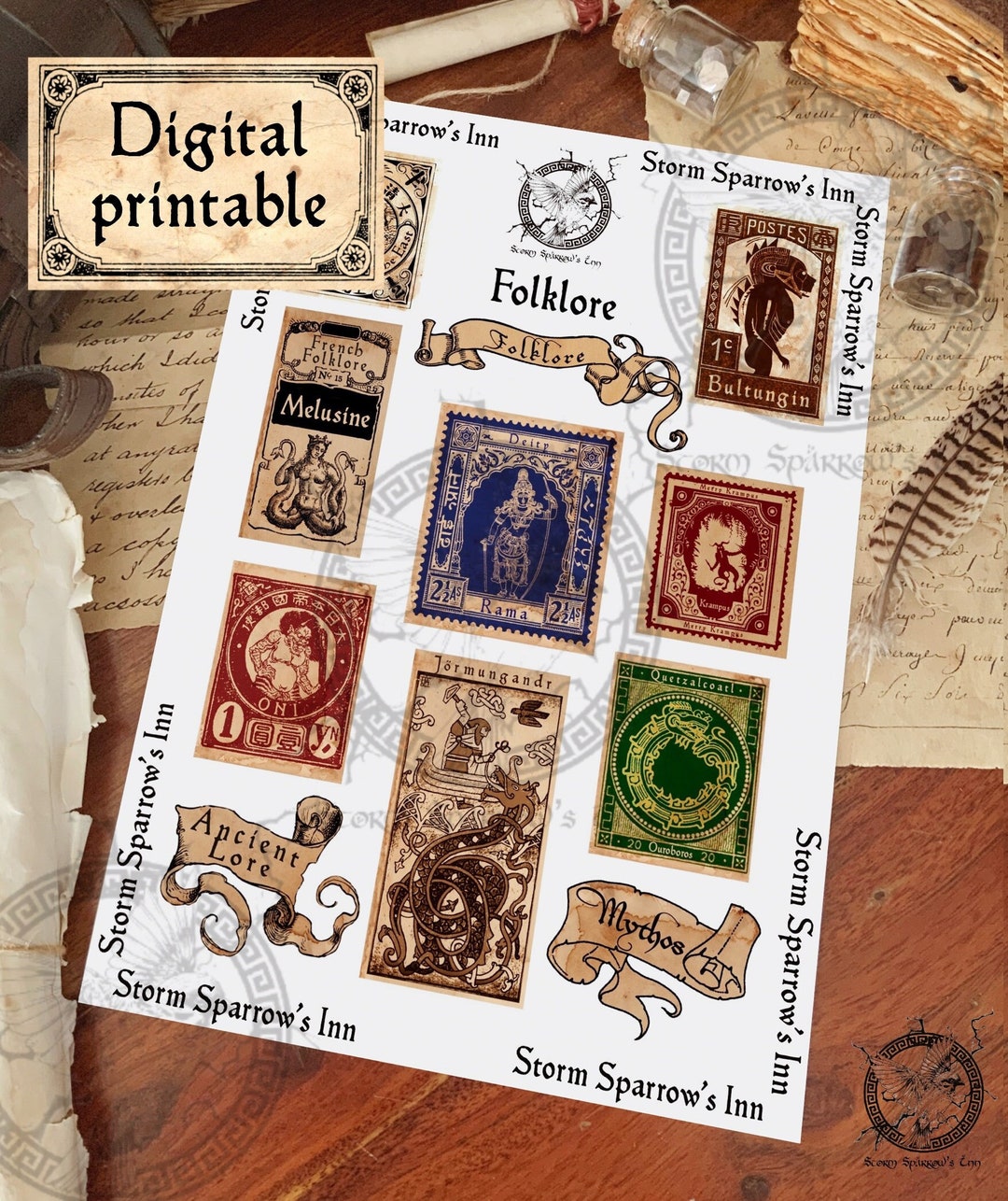 Folklore Printable - Etsy