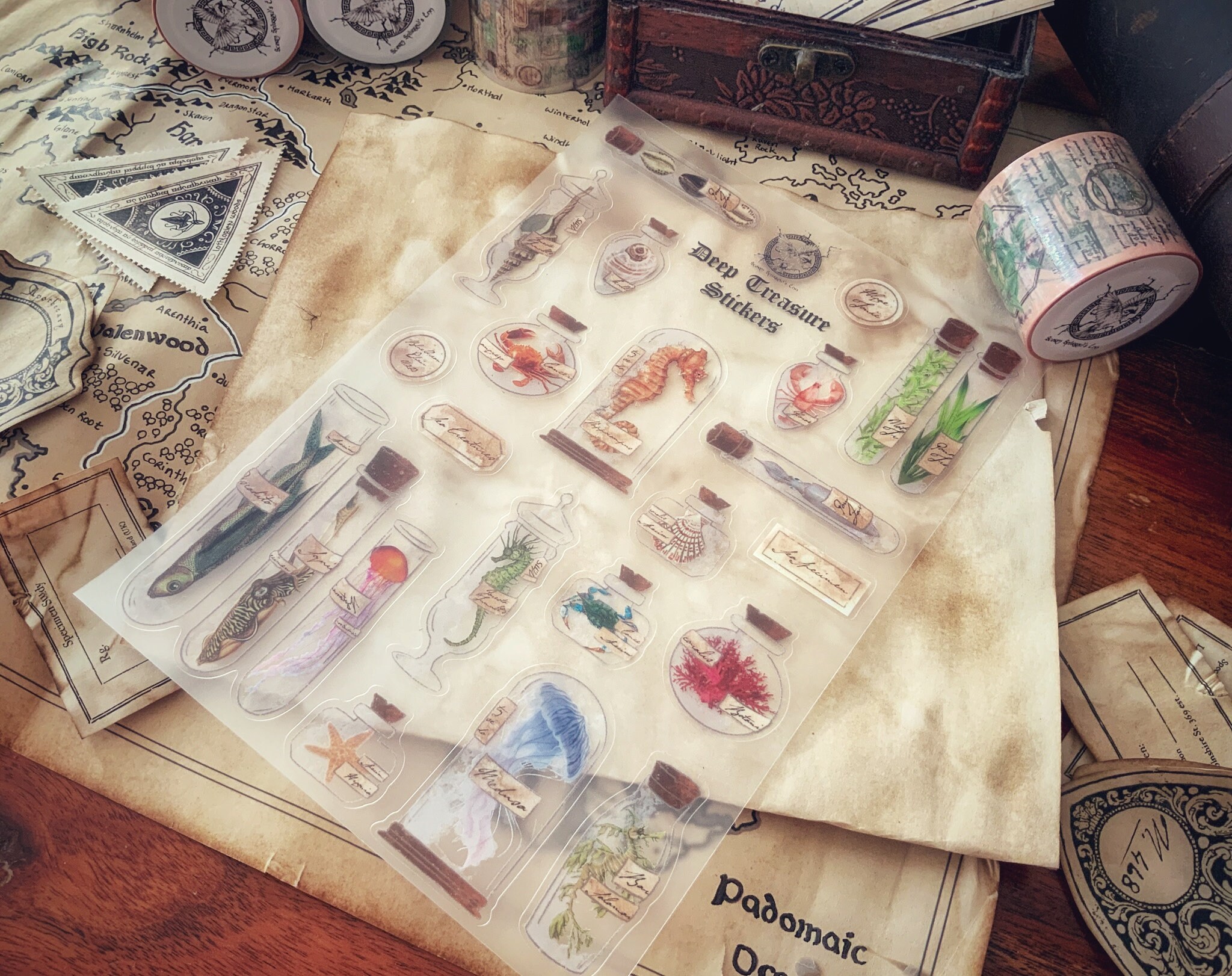 Alchemical Specimen Stickers - Etsy