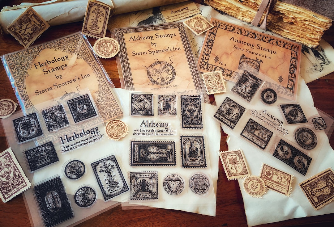 Arcane Collection Clear Stamps - Etsy