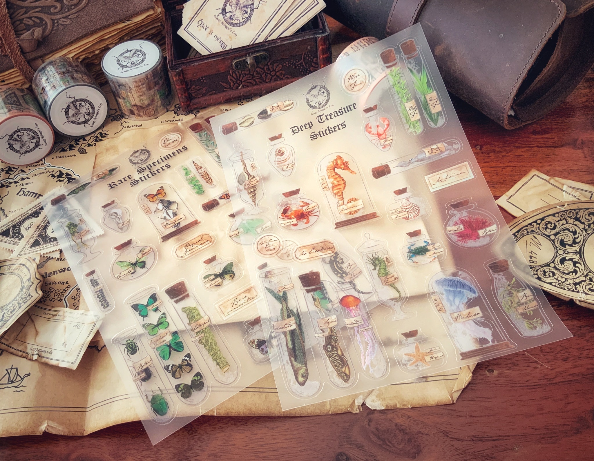 Alchemical Specimen Stickers - Etsy