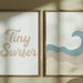 Neutral Playroom Wall Art Decor Beachy Quote Summer 2 Piece Wall Art ...