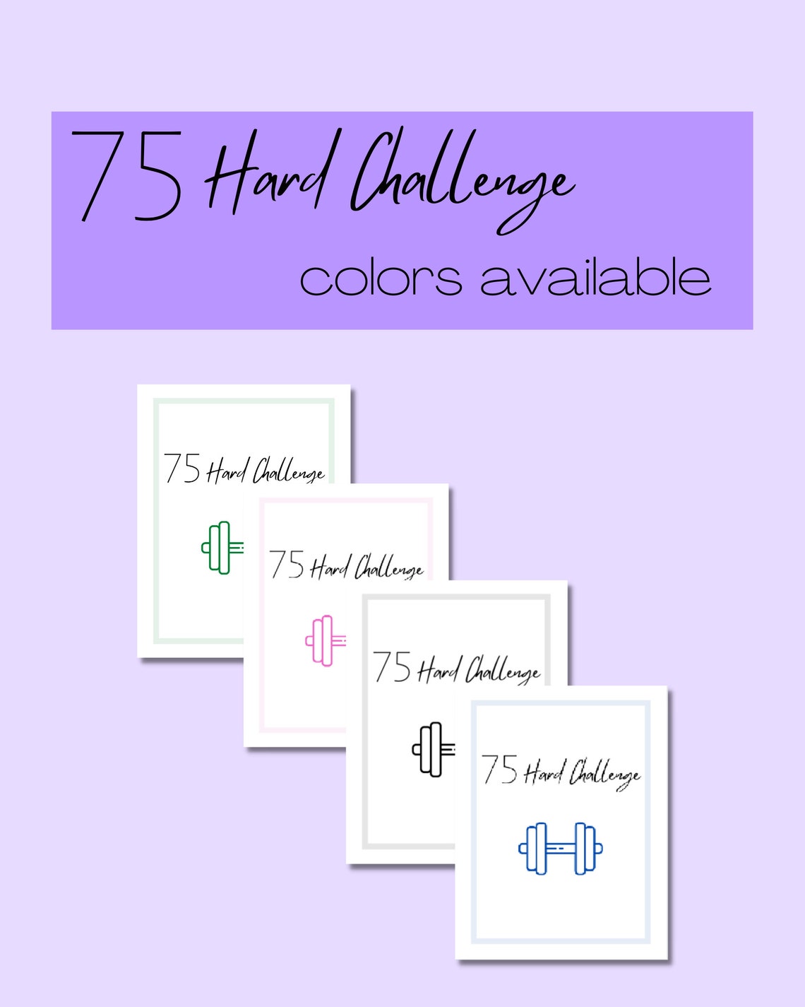 75 Hard Printable Planner 2022 Printable Planner - Etsy