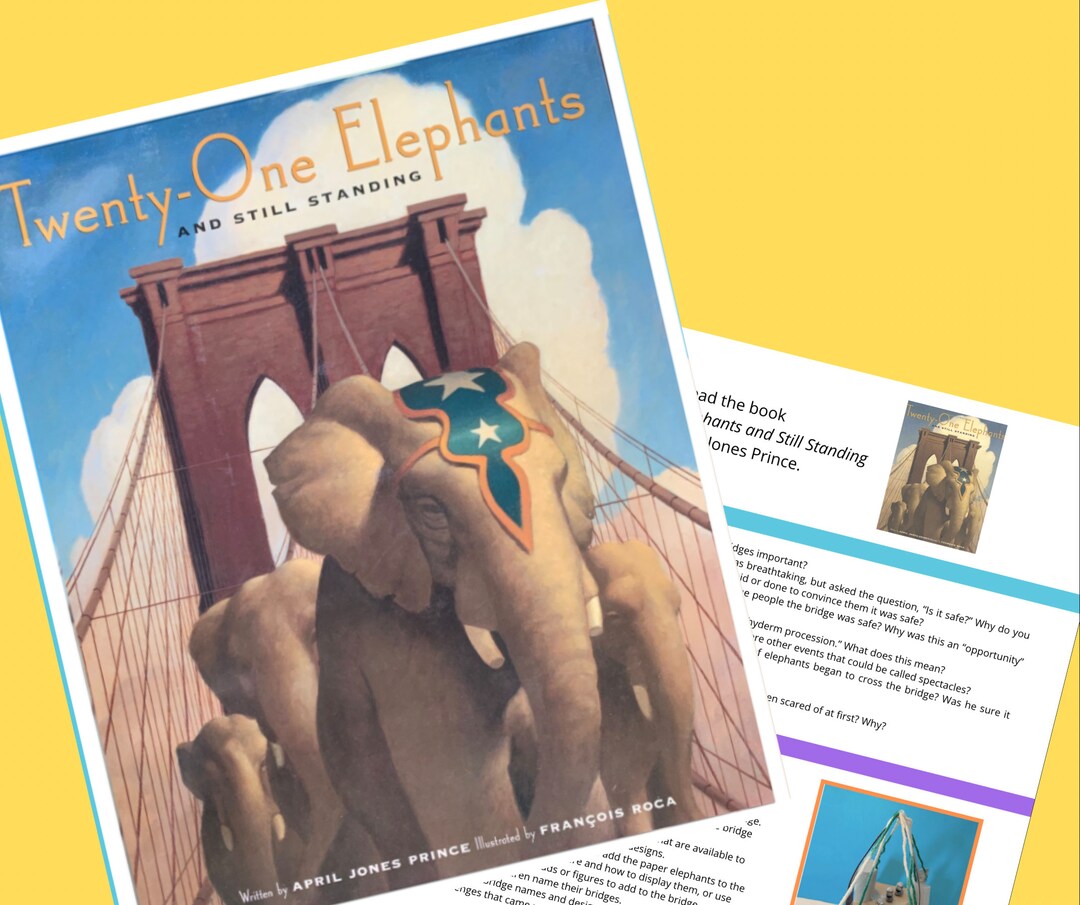 Lesson Plan - Twenty-one Elephants and Still Standing by April Jones ...
