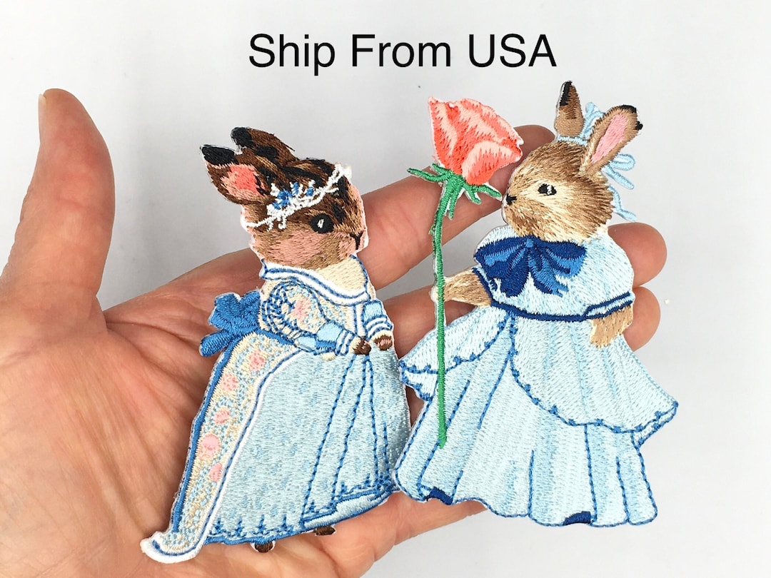 Peter Rabbit Embroidered Iron on Decorative Patch Applique - Etsy