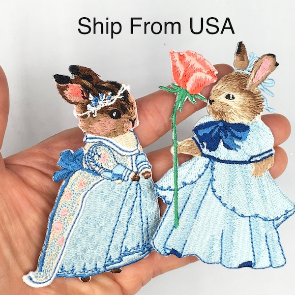 Rabbit Patches - Etsy