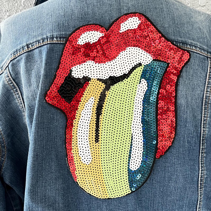 Rolling Stones Patch - Etsy