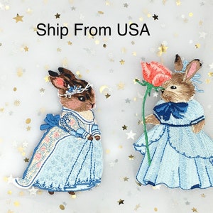 Peter Rabbit Embroidered Iron on Decorative Patch Applique - Etsy