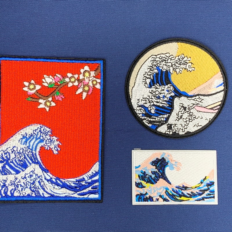 Wave Applique - Etsy