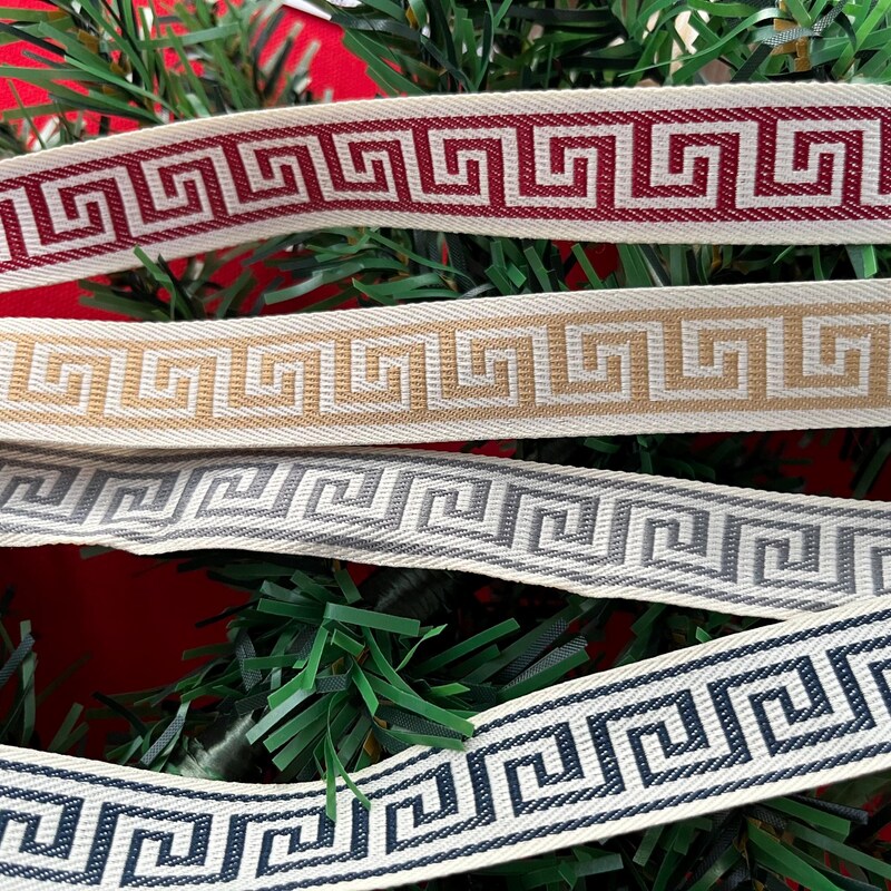 Greek Key Ribbon - Etsy