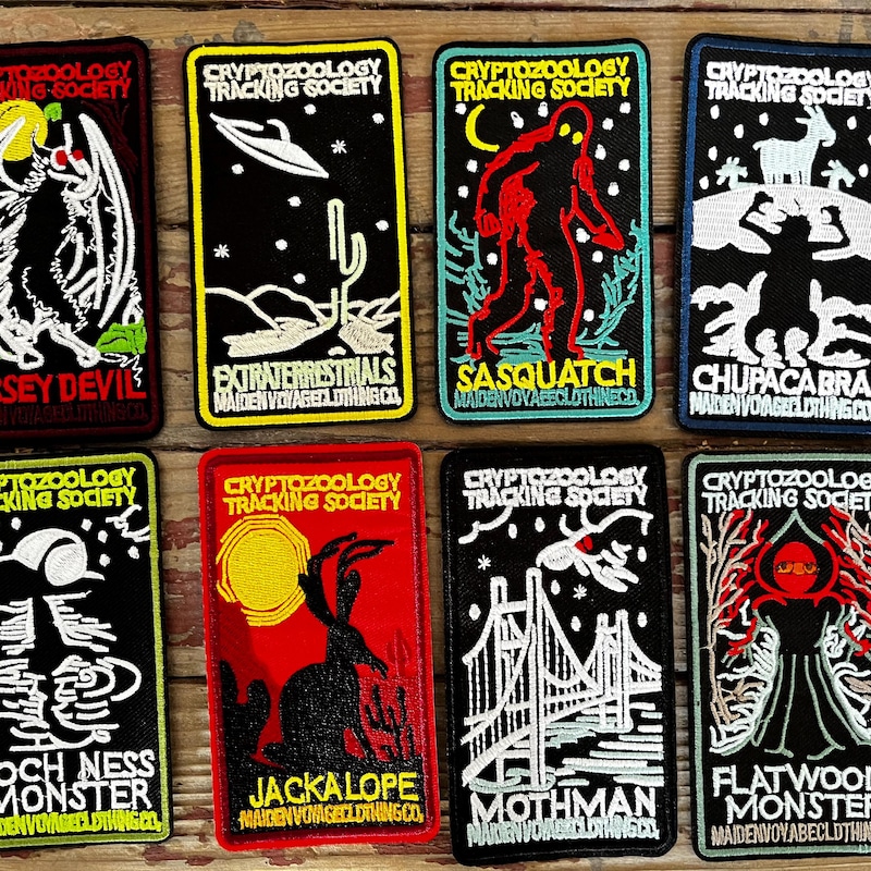 Cryptid Patches - Etsy