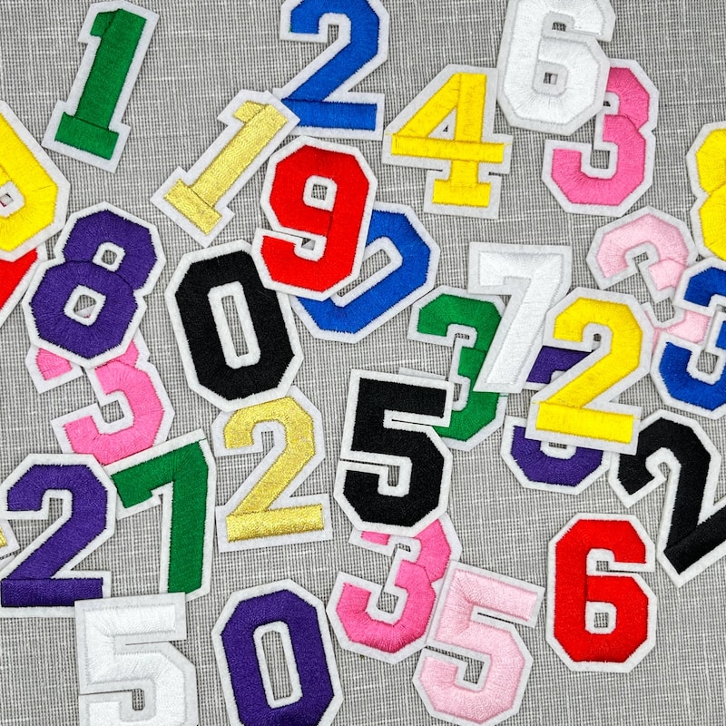 2 Inch Number Iron - Etsy