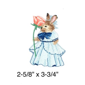 Peter Rabbit Embroidered Iron on Decorative Patch Applique - Etsy