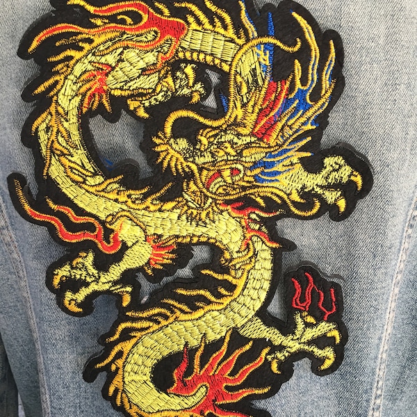 Dragon Applique - Etsy