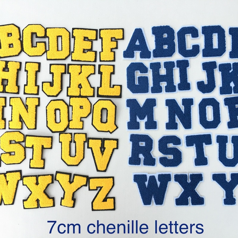 Varsity Letter Decal - Etsy