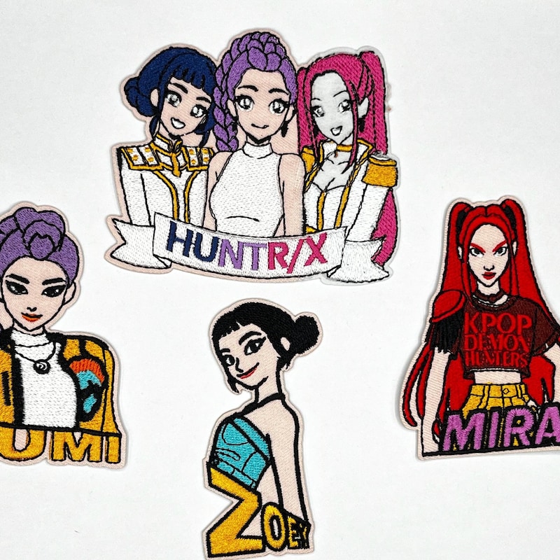 Huntrix Paper Doll - Etsy
