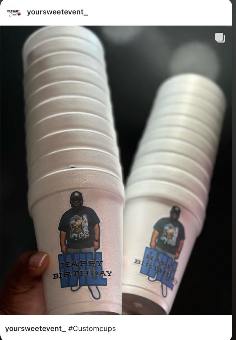 15 Custom Cups - Etsy