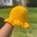 Crochet Wavy Bucket Hat - Etsy